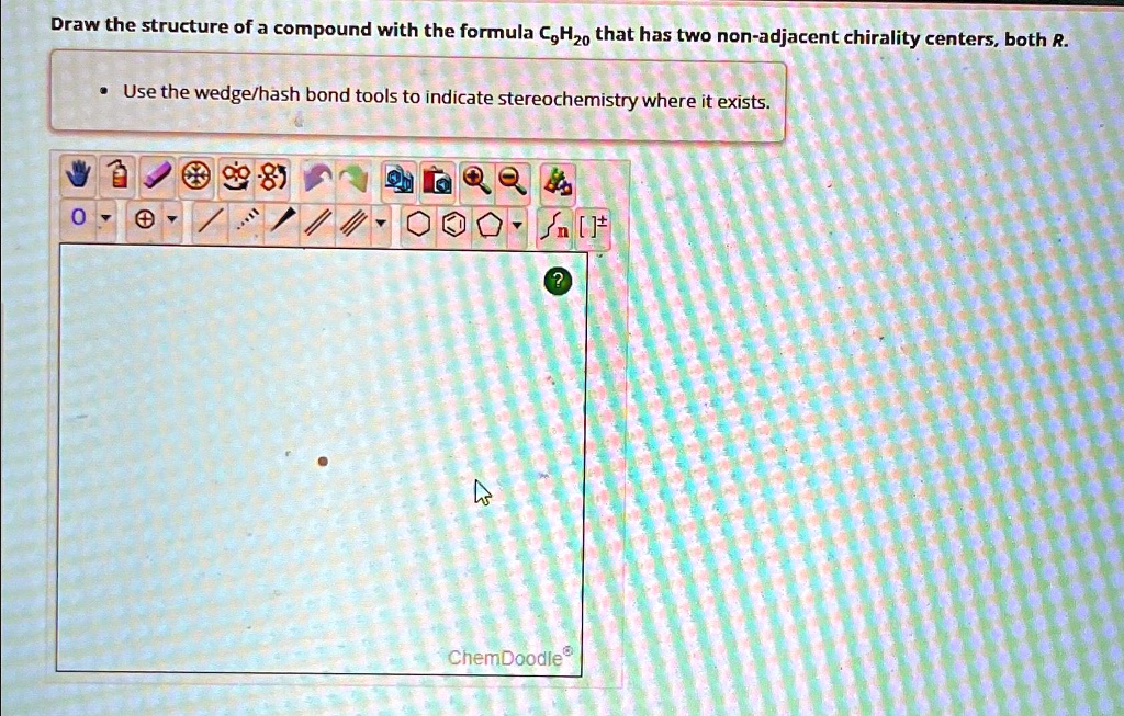Draw the structure of a compound with the formula C9H20 that has two ...