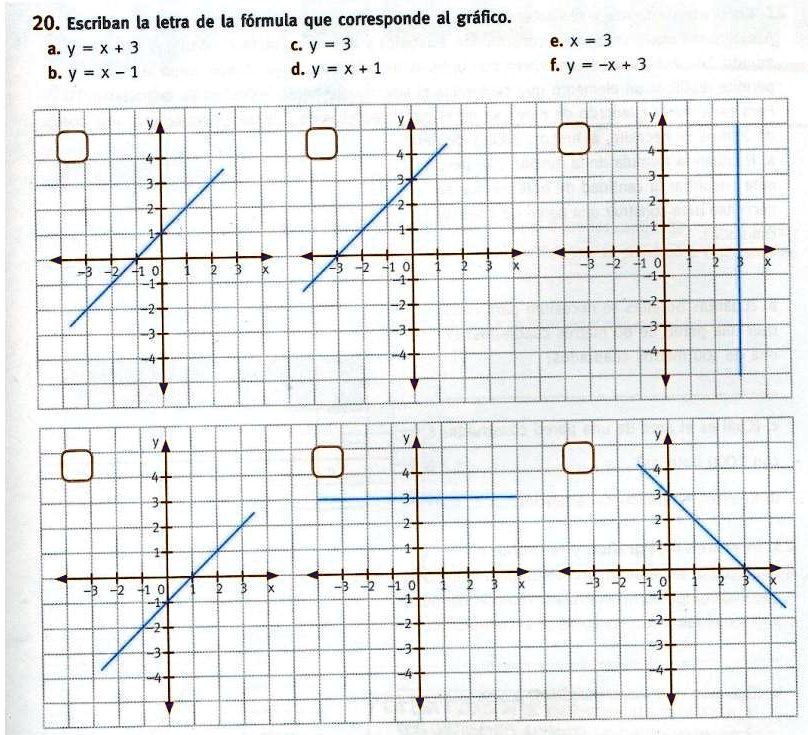 Ayuda escriba la letra que corresponde al grafico 20...
