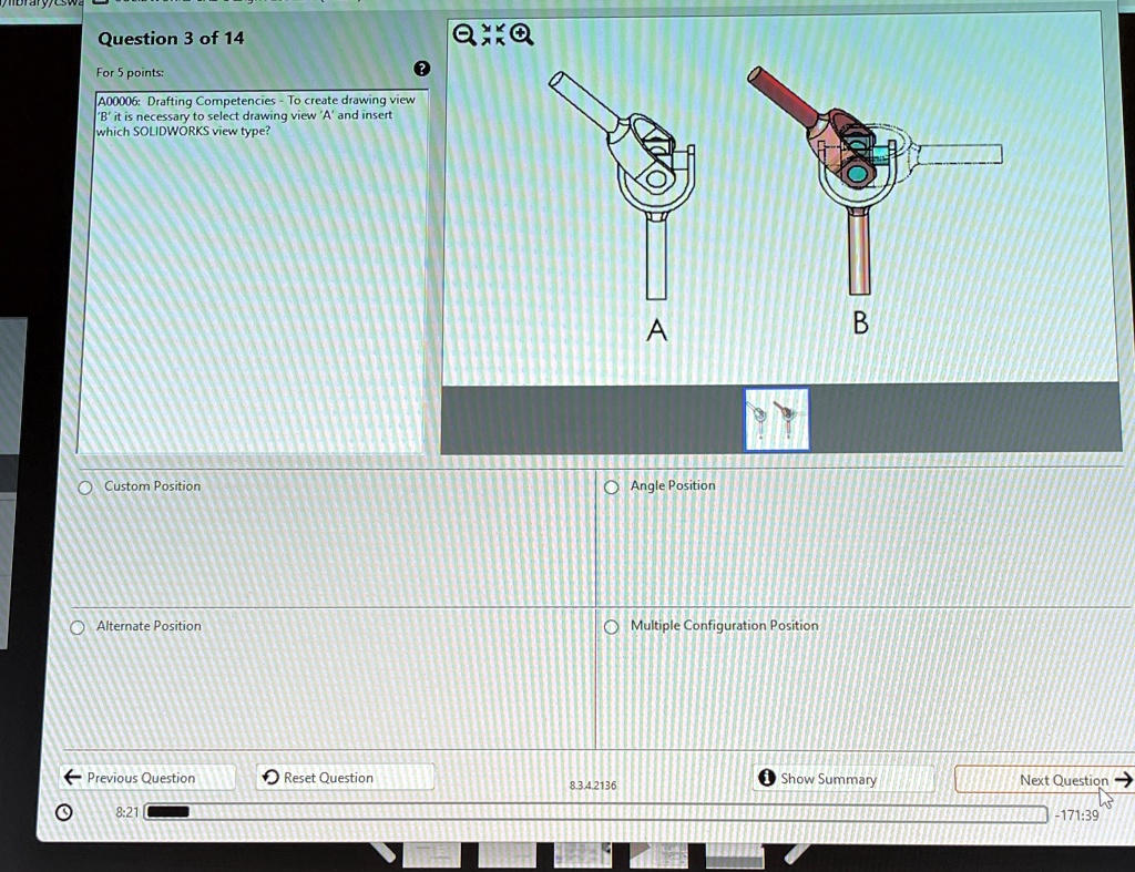 Question 3 of 14 For 5 points: A00006: Drafting Competencies - To ...