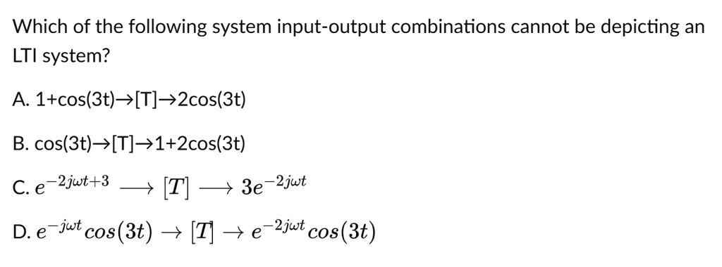 Solved The Given Text Is Not Clear And Contains Mathematical Symbols That Are Not Properly