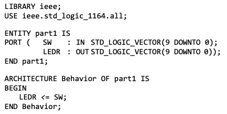 SOLVED: a) Create a simple VDHL entity for the code above b) Design a waveform for the inputs ...