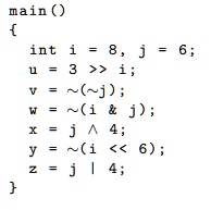 SOLVED: Determine the final decimal values of u, v, w, x, y, and z ...