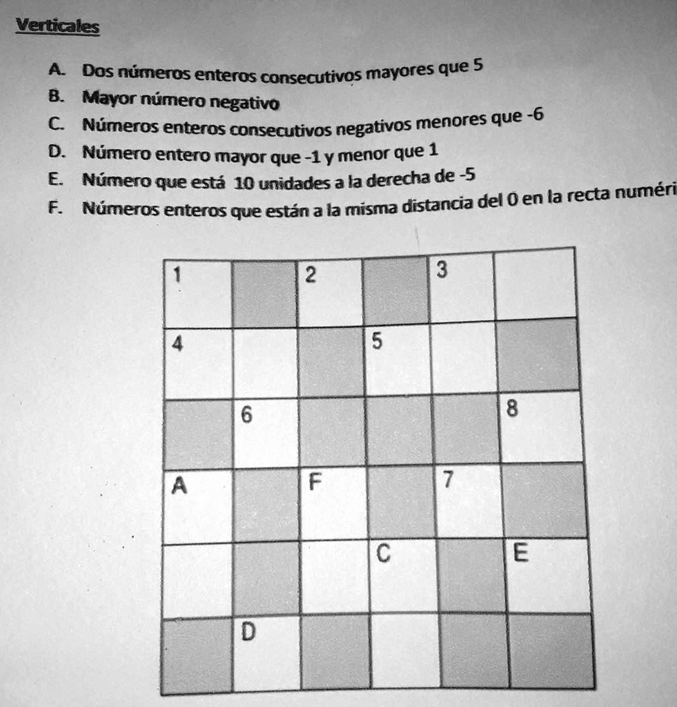 SOLVED: holaaa pueden hacer esooo?? Verigales A que 5 Dos números ... SOLVED: holaaa pueden hacer esooo?? Verigales A que 5 Dos números ...