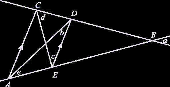 please help given that lines marked with arrows in figure 1036 are parallel determine the sum of ...