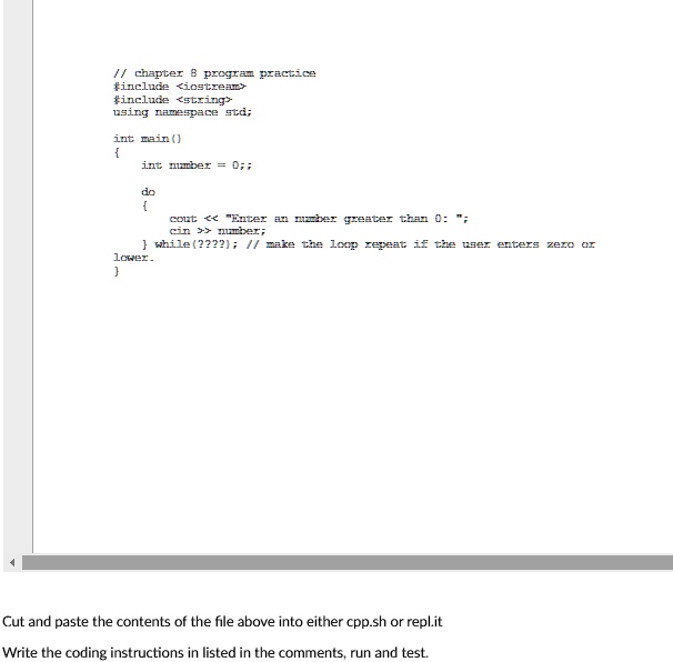 Need Some Help On This Practice Assignment Chapter 8 Program Practice Include Include 8802