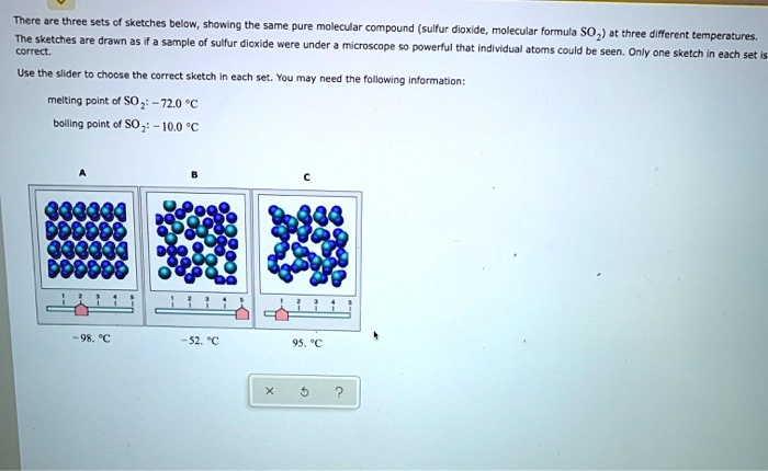 SOLVED: There are three sets of sketches below, showing the same pure ...
