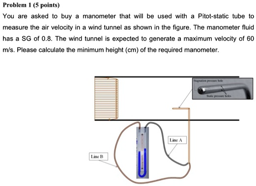 SOLVED: Problem 1 (5 points) You are asked to buy a manometer that will ...