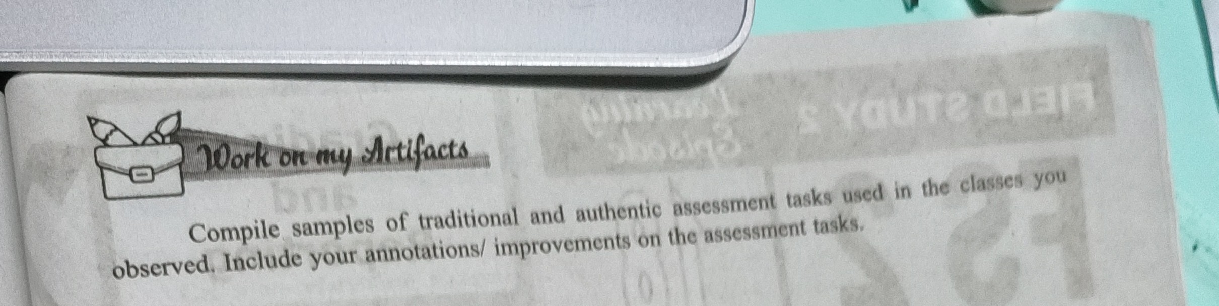 Compile samples of traditional and authentic assessment tasks used in ...