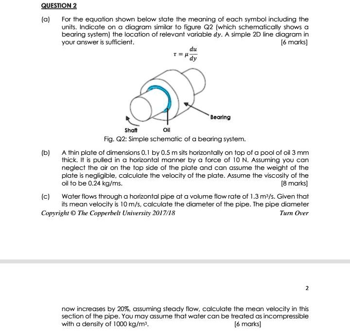 SOLVED: Texts: QUESTION 2 (a) For the equation shown below, state the ...