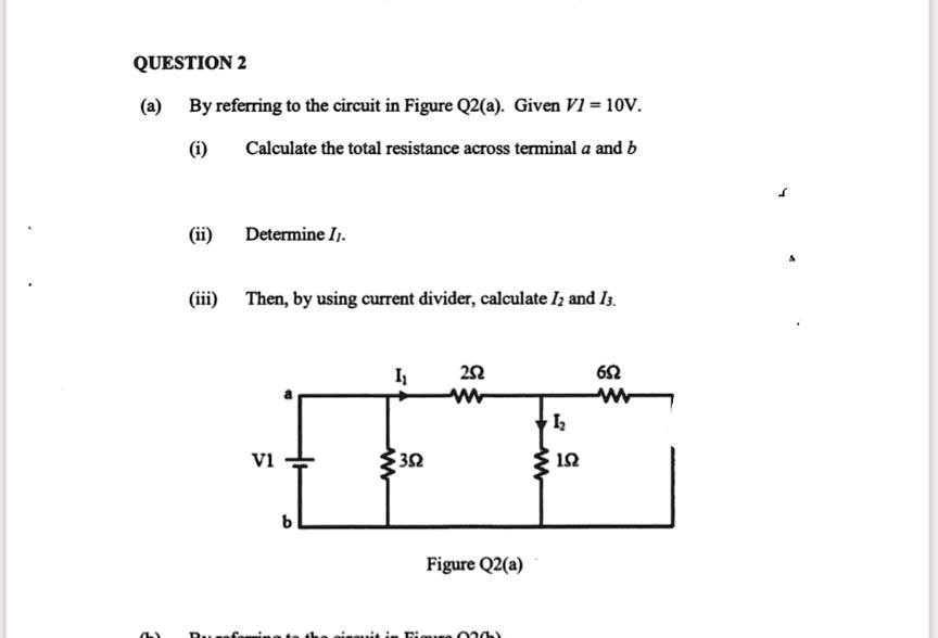 SOLVED: Calculate the total resistance across terminals a and b in the given circuit shown in ...