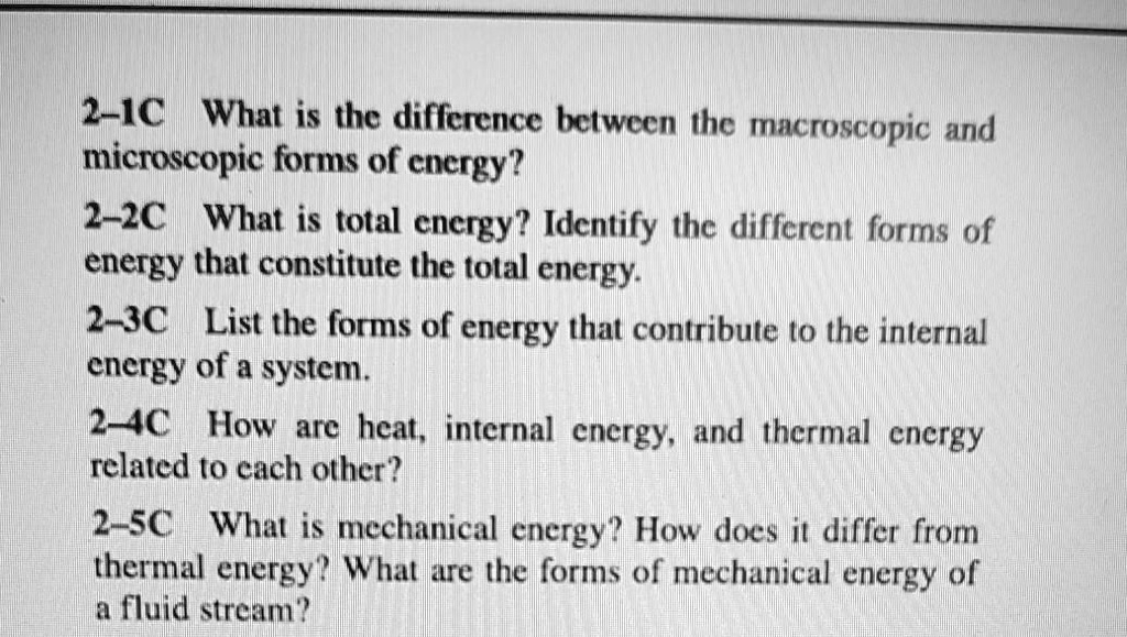 2-1C What is the difference between the macroscopic and microscopic ...