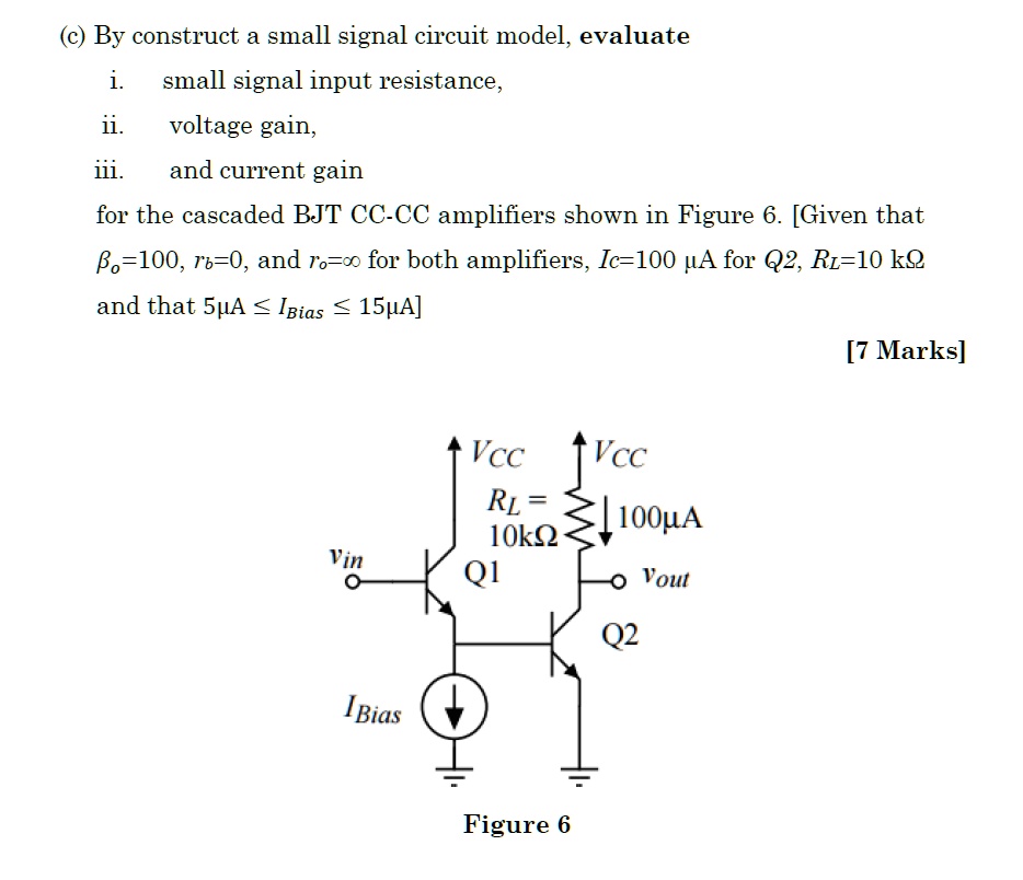 Texts c by constructing a small signal circuit model...