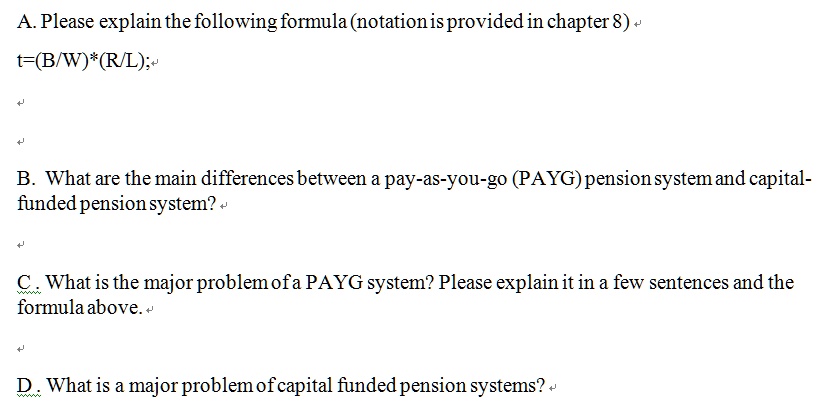 SOLVED: A. Please explain the following formula (notation is provided ...