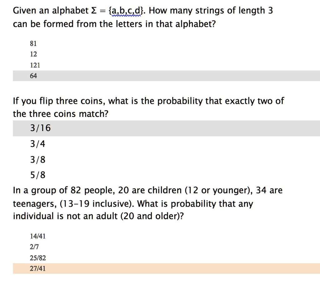 given an alphabet 2 abcd d how many strings of length 3 can be formed from the letters in that ...