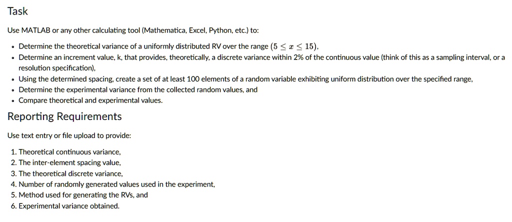 Solved Use Matlab Or Any Other Calculating Tool Mathematica Excel Python Etc To Determine