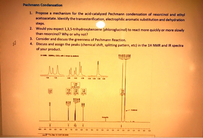 pechrnann condontatton propose mechanism for the acid catalyzed ...
