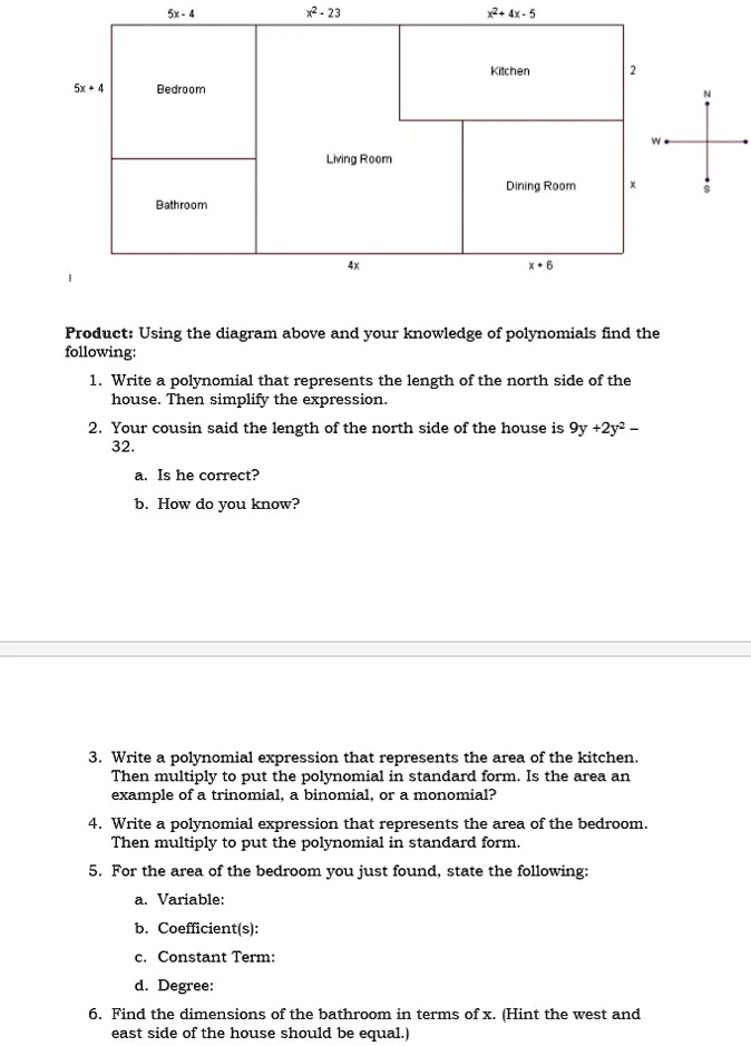 SOLVED: Kitchen Bedroom Living Room Dining Room Bathroom Product: Using ...