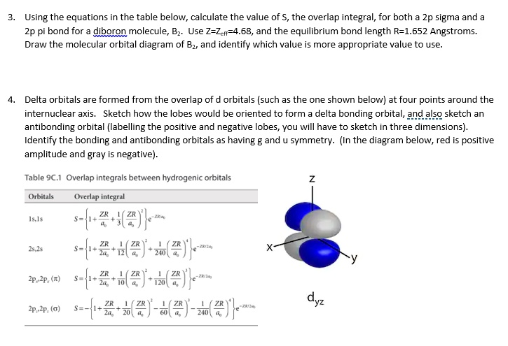 Solved 3 Using The Equations In The Table Below Calculate The Value