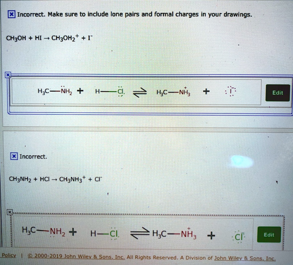 directions draw the correct mechanism for each reaction below make sure ...