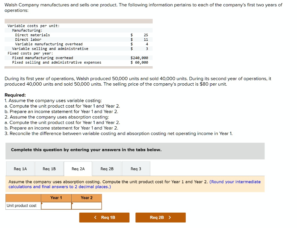 SOLVED: Please answer 1 through 3, thank you! operations: Variable ...