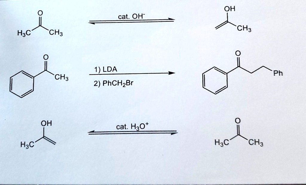 SOLVED: Please write the detailed stepwise mechanism for the following ...