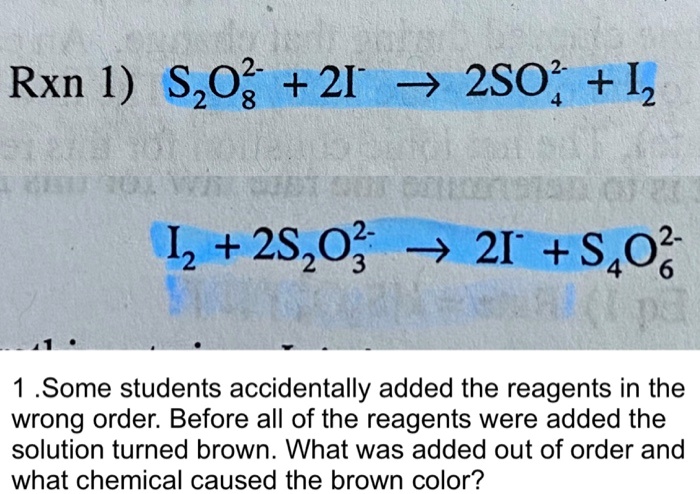 SOLVED: Rxn 1) SO3 + 2I2 â†’ 2SO2 + I2 12 + 28O3 â†’ 21O2 + 2SO3