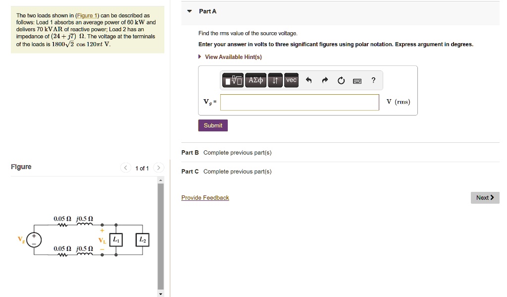 SOLVED: The two loads shown in (Figure 1) can be described as follows ...