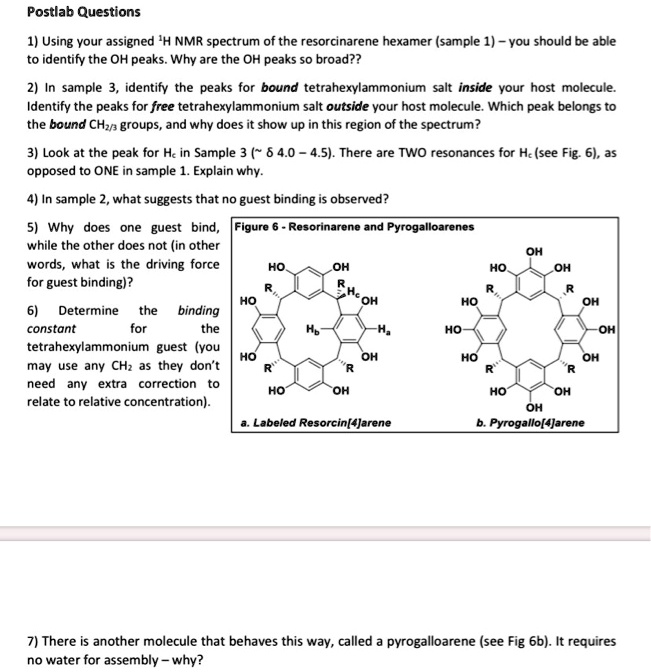 SOLVED: Postlab Questions 1) Using vour assigned H NMR spectrum of the ... SOLVED: Postlab Questions 1) Using vour assigned H NMR spectrum of the ...