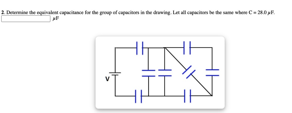 2 determine the equivalent capacitance for the group of capacitors in ...