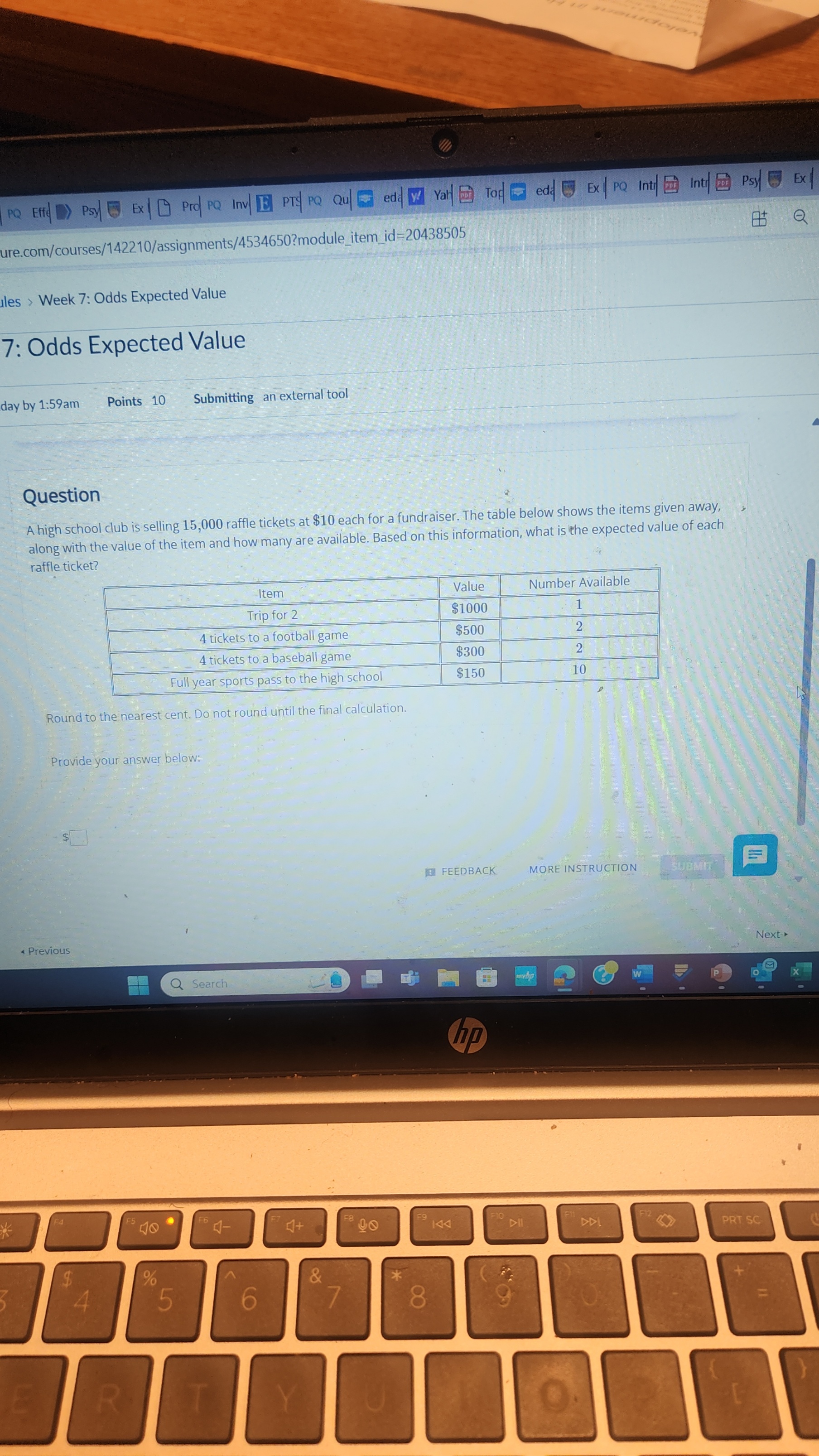 urecomcourses142210assignments4534650moduleitemid20438505 iles week 7 odds expected value 7 odds ...