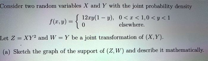 Solved Consider Two Random Variables X And Y With The Joint 8729