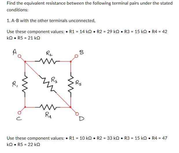 SOLVED: Texts: Please help show all steps please! Thank you. Find the equivalent resistance ...