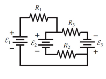 SOLVED: In (Figure below), take E1 = 12.0 V, E3 = 3.00 V, R1 = 1.00 Ω ...