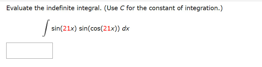 SOLVED: Evaluate the indefinite integral. (Use C for the constant of ...
