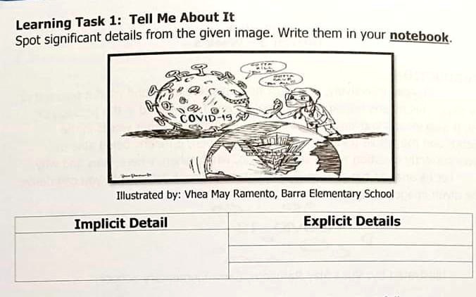 spot the significant details from the given image write them in you ...