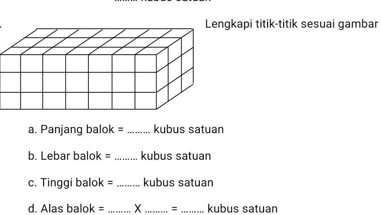 SOLVED: A sampe aja D ya kakTolong. Lengkapi titik-titik sesuai gambar ...