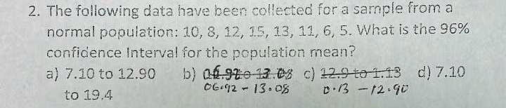 How To Calculate A Confidence Interval For A Population