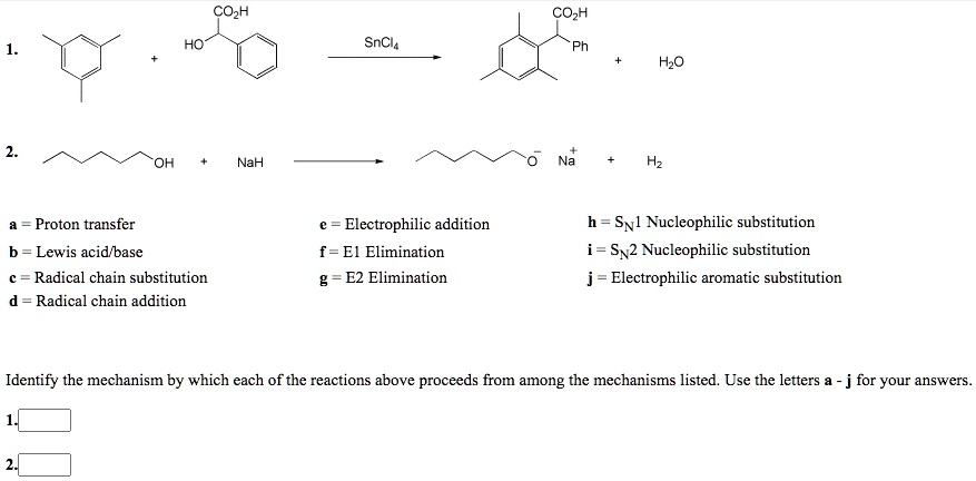 CO2H CO2H 1. HO SnCl4 Ph + H?O 2. OH + NaH a = Proton transfer b ...