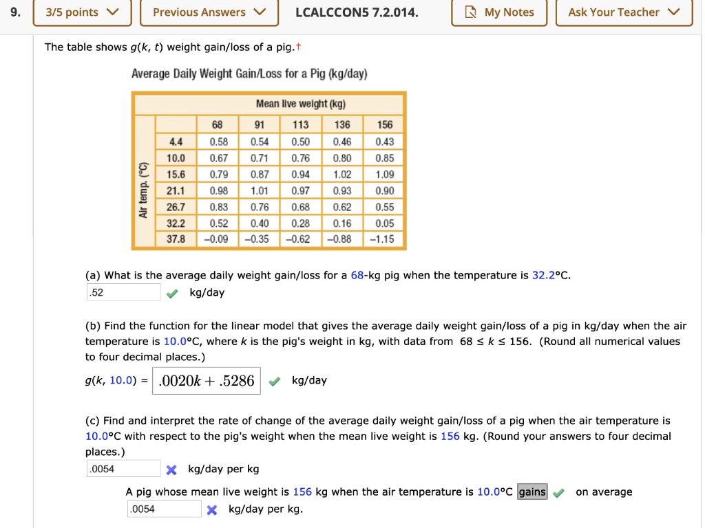 SOLVED: 3/5 points Previous Answers LCALCCONS 7.2.014. My Notes Ask ...