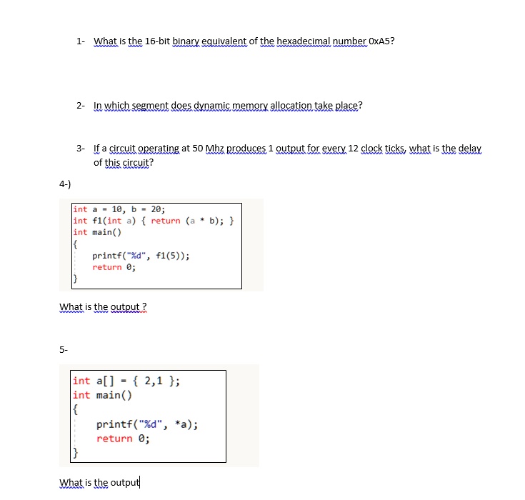 SOLVED: What is the 16-bit binary equivalent of the hexadecimal number ...