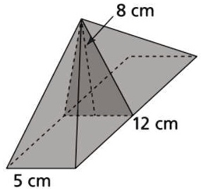 SOLVED: 'A cross section of a rectangular pyramid is made perpendicular ...