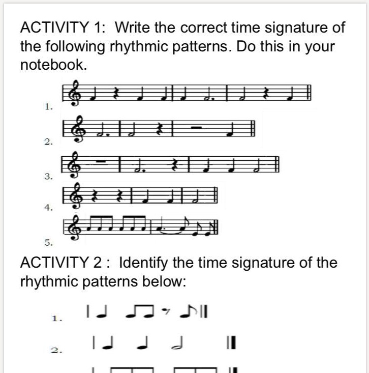 SOLVED: 'Pa sagot po thankyouu ACTIVITY 1: Write the correct time ...