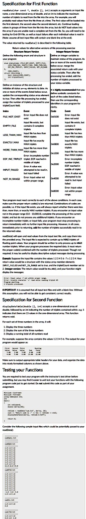 SOLVED: Learning objectives: Perform sequential text file processing ...