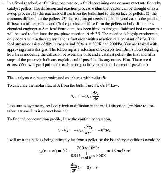 lixed packed or fluidized bed reactor fluid containing one miuic ...