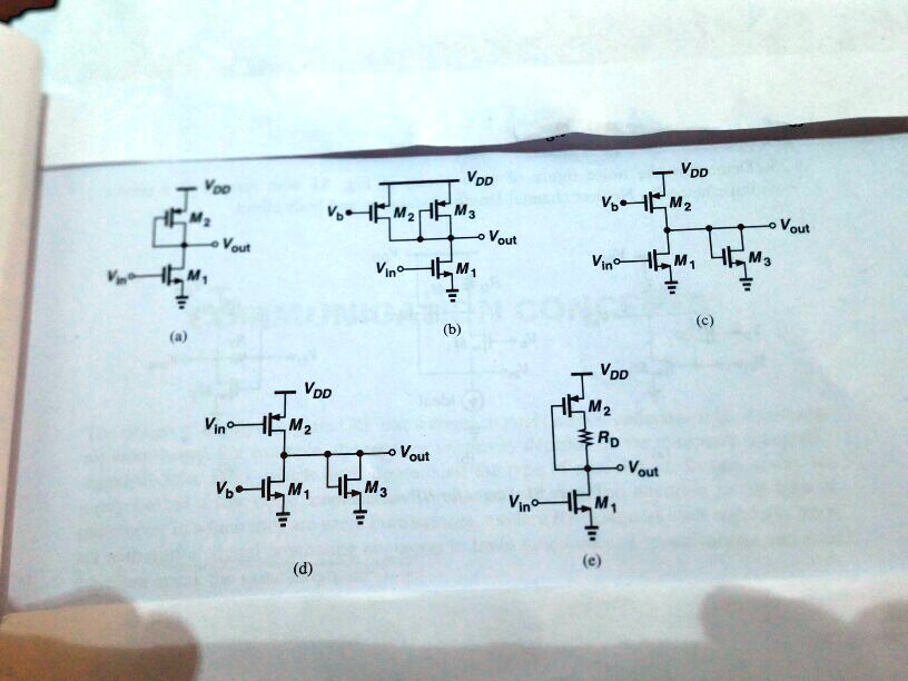 SOLVED: Determine the noise figure of each circuit in the figure below with respect to a source ...