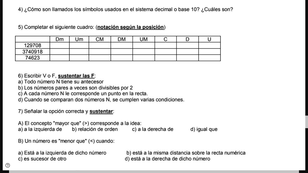 SOLVED: porfa ayuda s importante 4) Cómo son llamados los símbolos ...