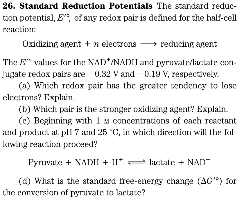 26 standard reduction potentials the standard reduc tion...