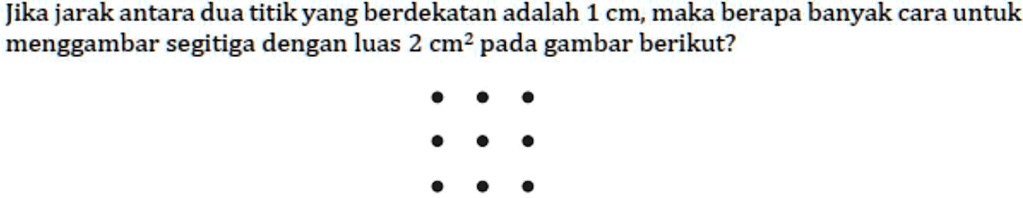 SOLVED: yang pinter matematika tolong jawab ya Jika jarak antara dua ... SOLVED: yang pinter matematika tolong jawab ya Jika jarak antara dua ...