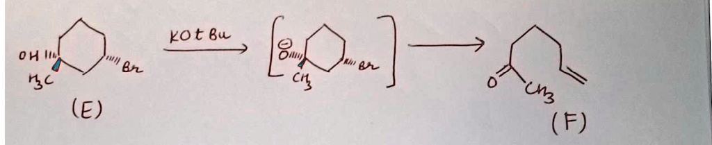 aprovide a curly arrow mechanism for the fragmentation reaction of e to ...