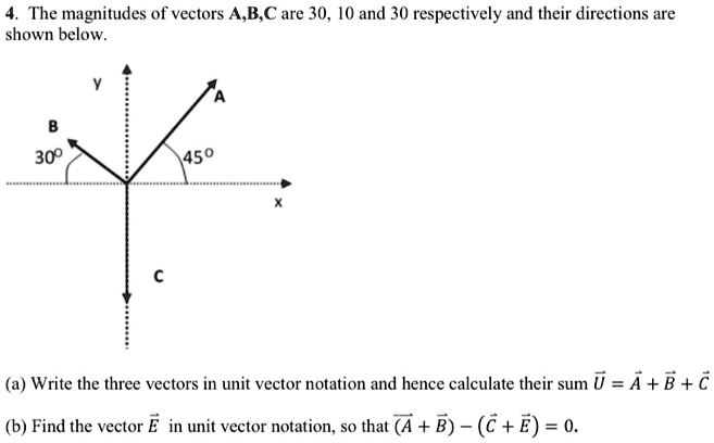 the magnitudes of vectors abc are 30 10 and 30 respectively and their ...